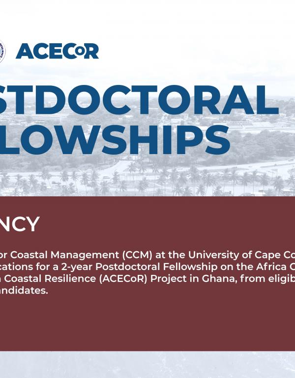ACECoR Postdoctoral Fellowship Programme | ACECoR
