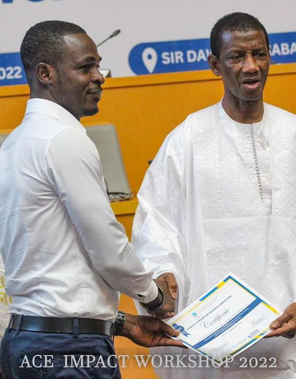 ACECoR Scholar Wins AAU-World Bank Student Innovation Research Award ...