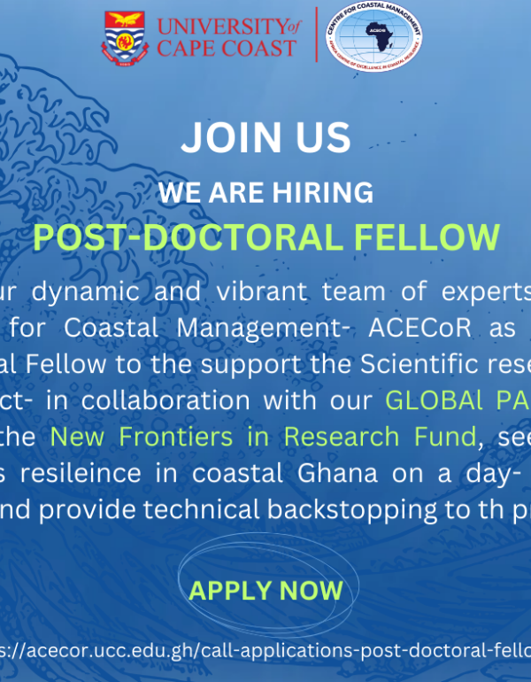Call for Applications for a Post-Doctoral Fellow | ACECoR